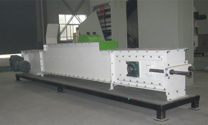 Self Cleaning Scraper Screw Belt Conveyor Embedded Powder Grain Material